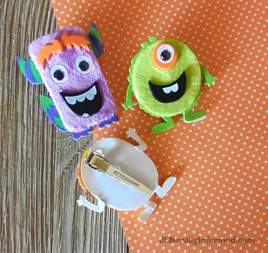 Easy Monster Hair Clips - Jenerally Informed