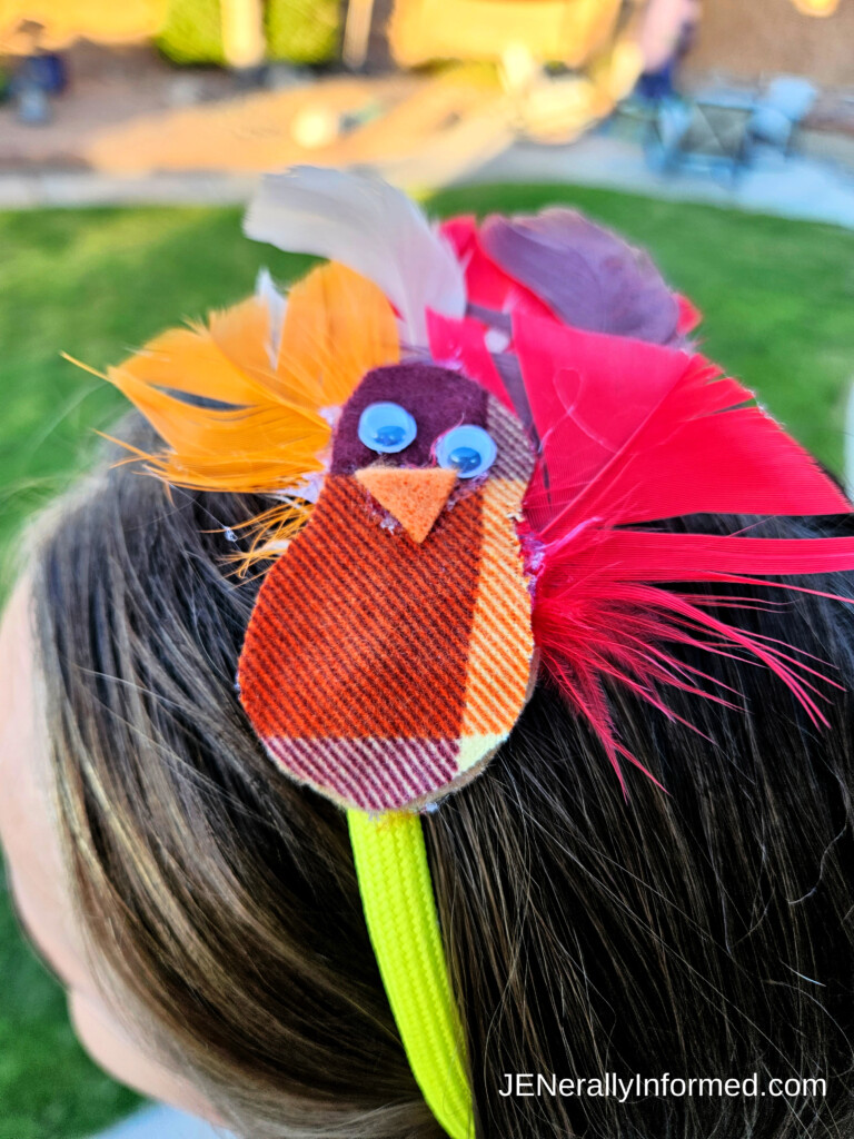Easy Turkey Headband - Jenerally Informed